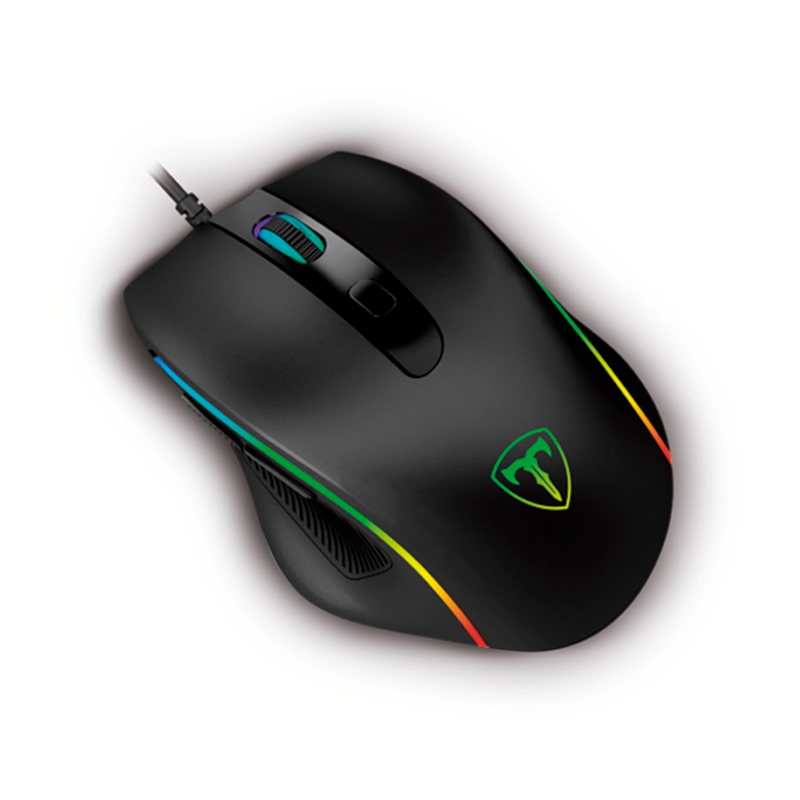 Mouse Gamer Recruit 2 Rgb 3200 dpi 7 Bot T-Dagger Pc Tgm108