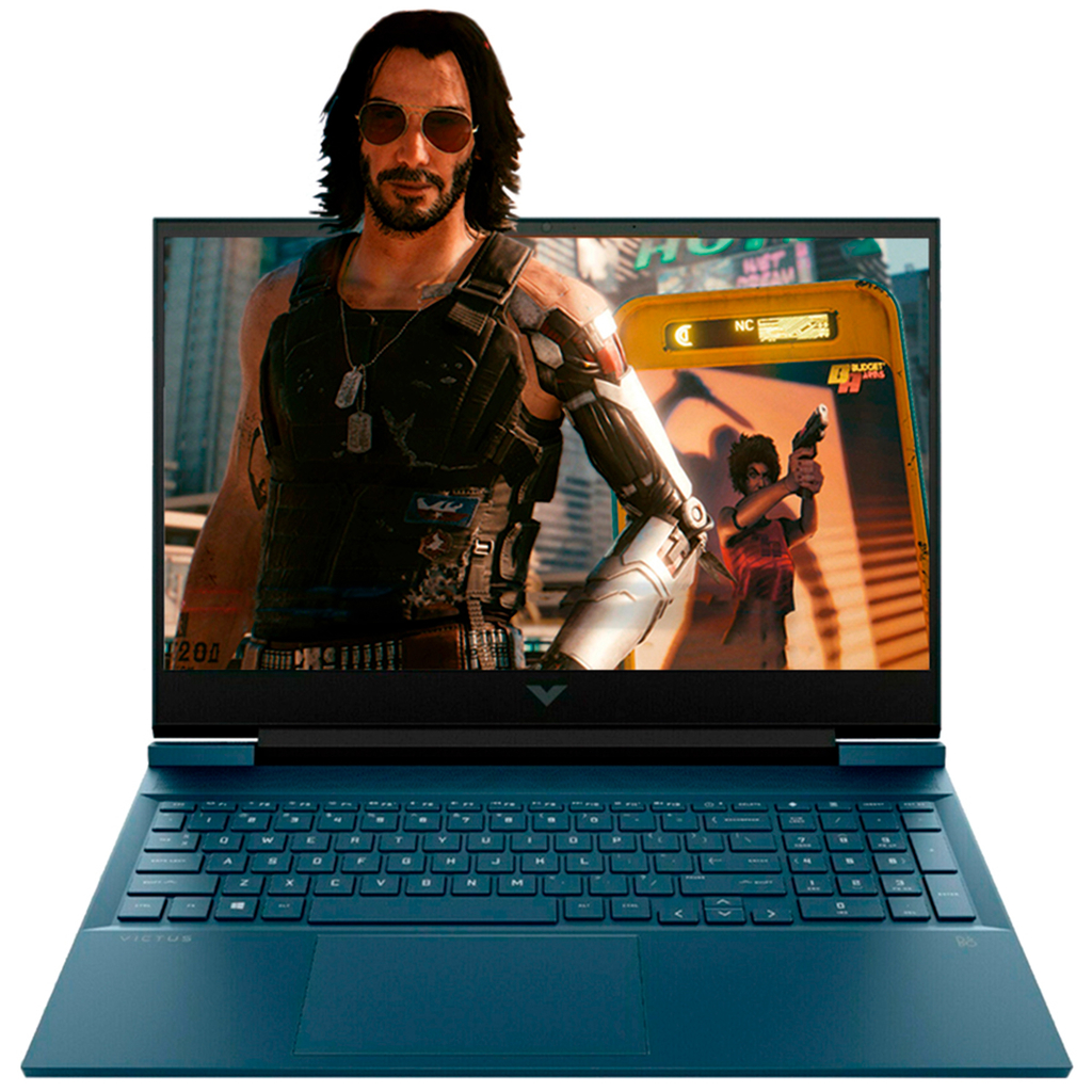 Notebook Gamer Hp Victus i5 11va 16,1" 8gb 256gb Rtx 3050 W11 114